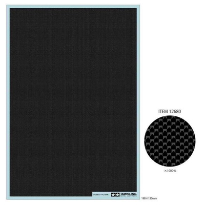 Tam12680 Tamiya Carbon Fiber Decal Sheet Plain Weave Extra Fine – TSMC Shop